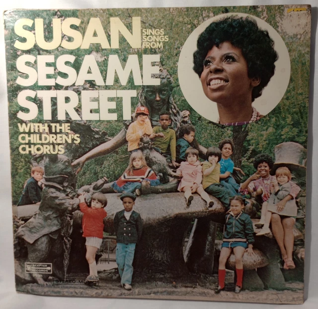 SUSAN SINGS SONGS from Sesame Street, 1970 CRA Records, Children's ...