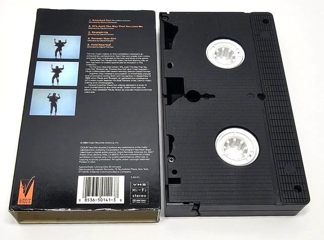 PAULA ABDUL STRAIGHT Up VHS 1989 Virgin Records £9.08 - PicClick UK