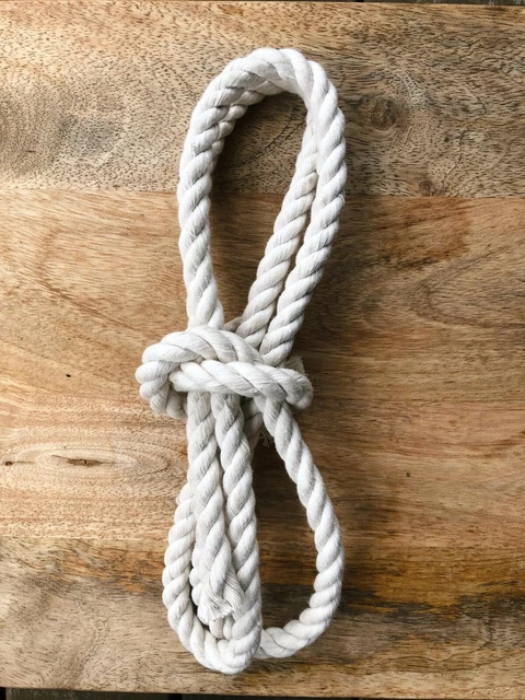 16MM COTTON ROPE Natural Colour 15MT $10.00 - PicClick AU