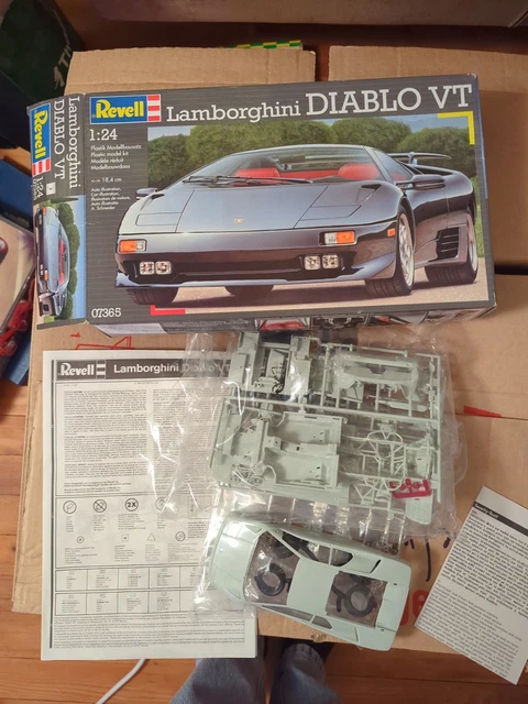LAMBORGHINI DIABLO VT Revell #07365 1:24 gebraucht EUR 30,00 - PicClick DE