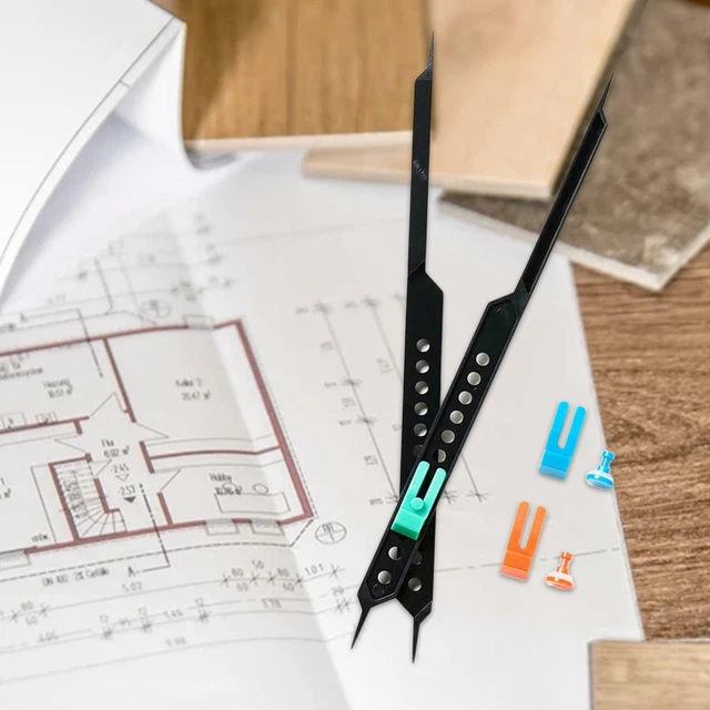 FOLDING SCALE DIVIDER Drawing Tool Drawing Template Tool for Art ...