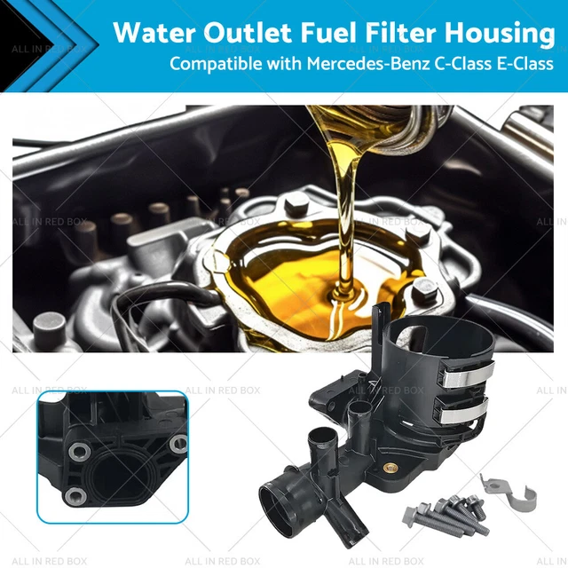 6512006000 WATER OUTLET Fuel Filter Housing Suitable For Mercedes-Benz ...
