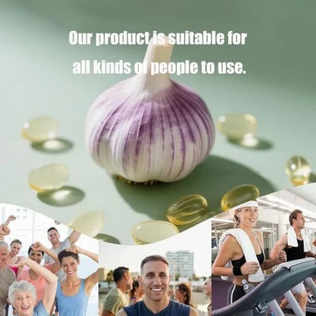 PACK 1 ELARE Odorless Aged Garlic Extract, 300 Softgels, | Heart ...