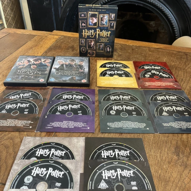 HARRY POTTER COMPLETE DVD Collection Box Set + Fantastic Beasts X 2 EUR ...
