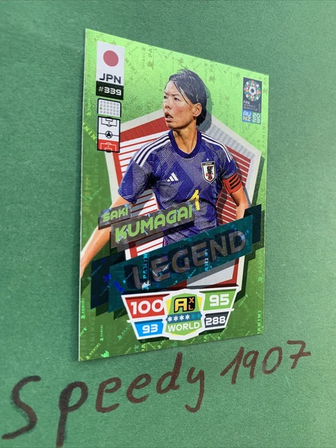 PANINI FIFA WOMEN’S World Cup AU/NZ 2023 Legend Kumagai Japan WM 23 ...