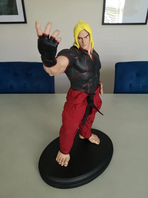 STREET FIGHTER V Ken Ansatsuken Exclusive 1:4 Scale Statue PCS Pop ...