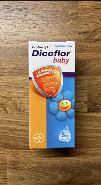BAYER DICOFLOR PROBIOTIC drops for babies infants 5ml exp. 06/2025 £11. ...