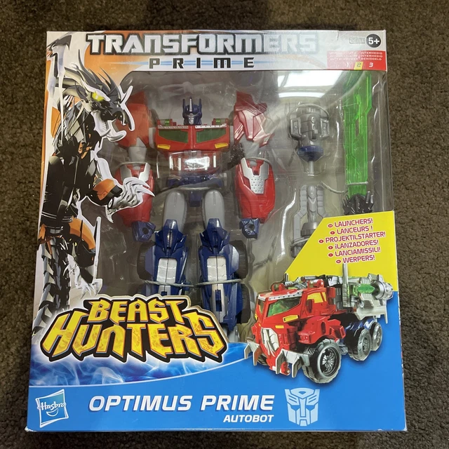 TRANSFORMERS PRIME BEAST Hunters voyager Optimus Prime £100.00 ...