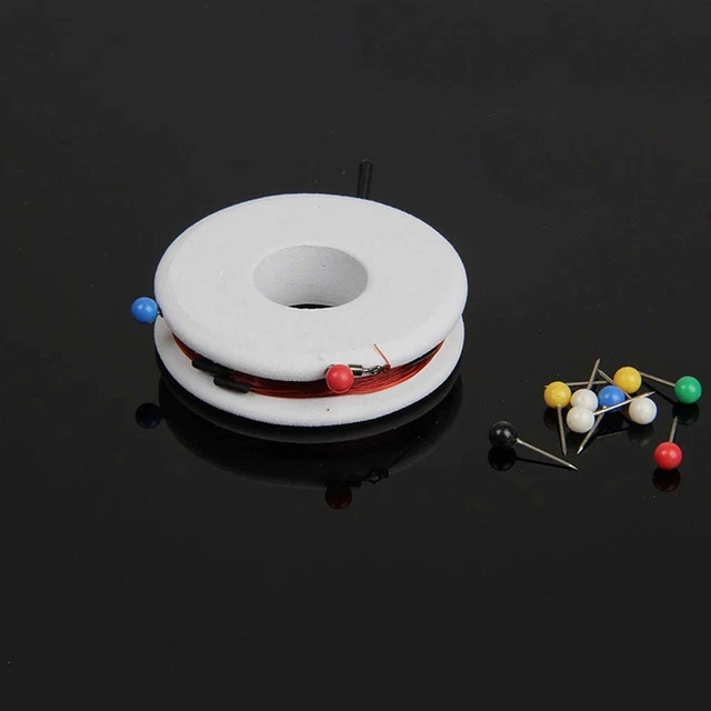 300 PCS PIN Thumb Tacks for Cork Board Thumbtacks Wall Steel Black Map ...