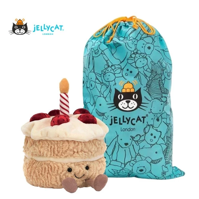 *RARE* JELLYCAT AMUSABLES Birthday Cake - Brand New With Tags w/Dust ...