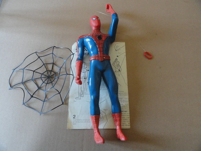 SPIDER-MAN AVEC Toile Et Notice Marque Remco De 1978 EUR 50,00 ...