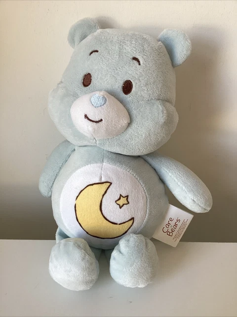 CARE BEARS BABY Bedtime Blue Crinkle Rattle Teddy Soft Plush Toy 30cm £ ...