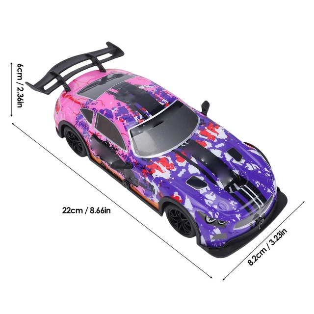 NEW 2.4 GHZ RC Drift Car Toy 4 Channel Light Up App Remote Control Car ...