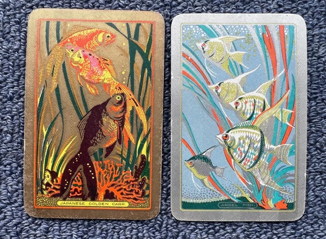 ORIGINAL SWAP PLAYING cards English named fish Japanese Golden Carp ...