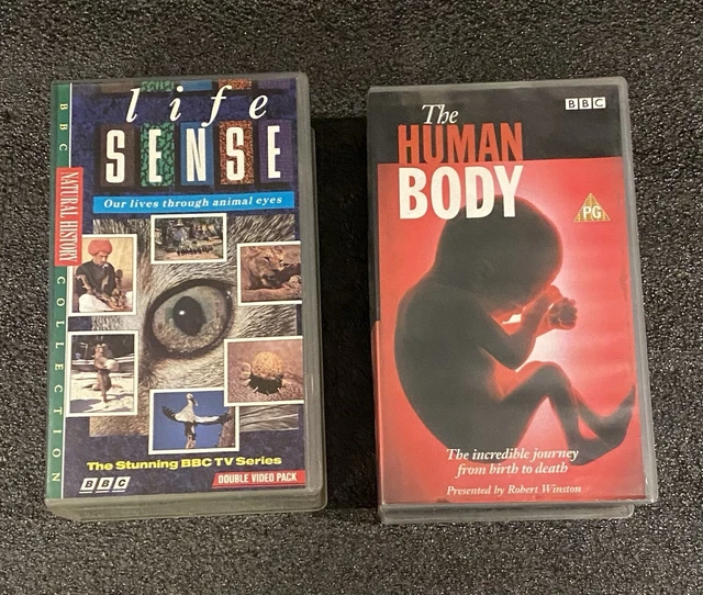 THE HUMAN BODY & Life Sense VHS Video Tape Bundle X 2 BBC £16.31 ...