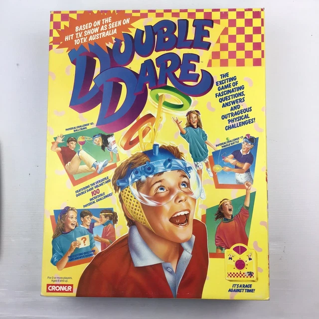 VINTAGE 1987 NICKELODEON DOUBLE DARE BOARD GAME! $35.00 - PicClick AU