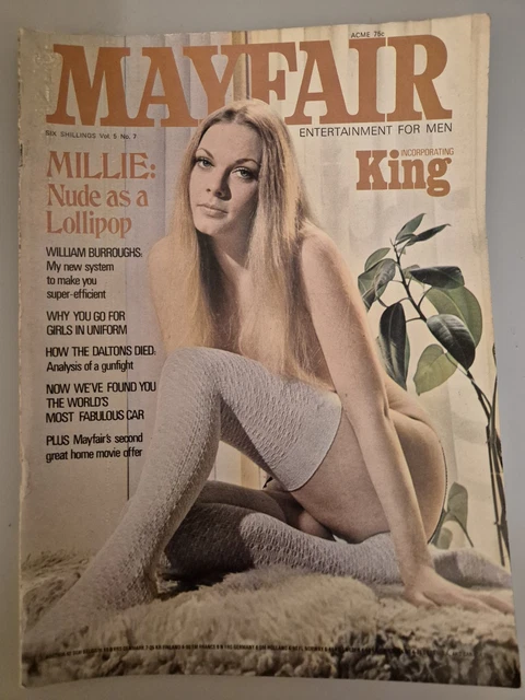 VINTAGE MAYFAIR MAGAZINE vol 5 issue no 7 1970 Millie Small excellent cond. £12.99 - PicClick UK