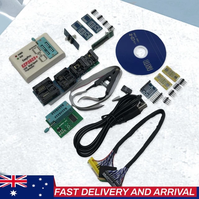 EZP2023 HIGH-SPEED USB SPI Programmer BIOS Chip USB 2.0 12Mbps(With 12 Adapter) $37.40 - PicClick AU