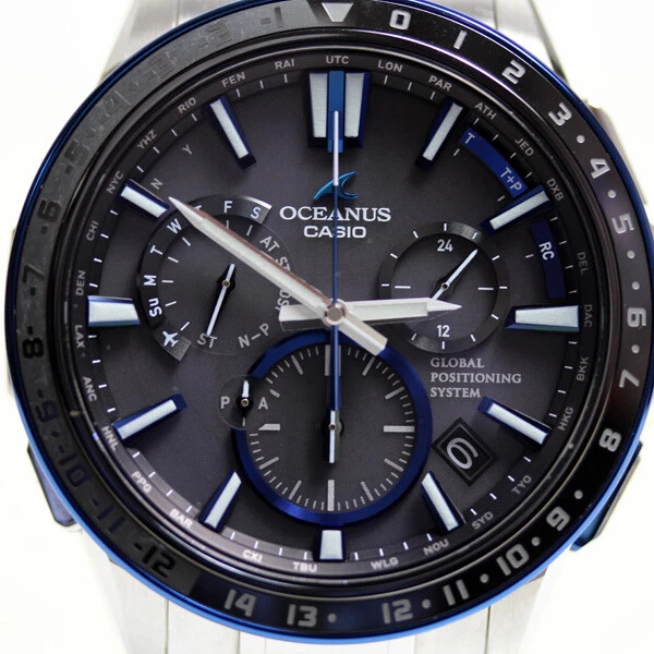 OROLOGIO DA UOMO Casio Oceanus GPS Hi-Brat OCW-G1200-1AJF Usato [b1025 ...