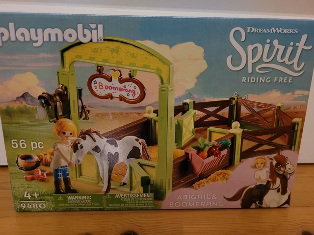 PLAYMOBIL 9480 SPIRIT - Riding Free Abigail & Boomerang EUR 5,00 ...
