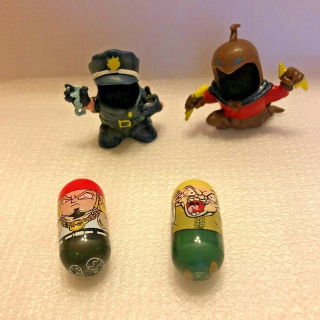 ORIGINAL MIGHTY BEANZ 2002 Series 5 - #279 #308 and Bean Bodz #273 #266 ...