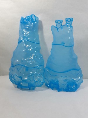 THOMAS & FRIENDS Trackmaster Sky High Bridge Jump Track Parts Blue ...