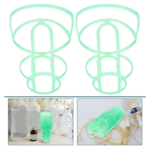 20 PCS PLASTIC Saline Bottle Net Holder Infusion Bottle Drip Cover For ...
