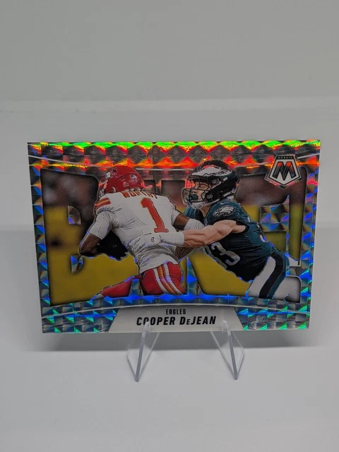 2025 PANINI MOSAIC - Bang! Cooper DeJean #9 Green Mosaic Prizm $2.38 ...