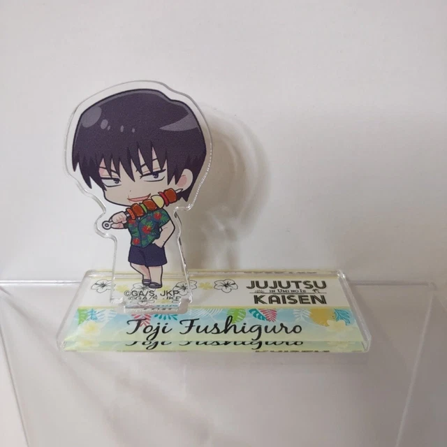JUJUTSU KAISEN FUSHIGURO Toji Chibi Acrylic Stand Beach House Ver. EUR ...