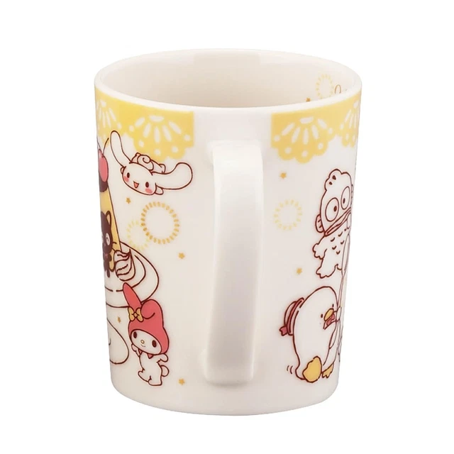 SANRIO 2026 YEARS Pompompurin Chococat 30th Anniversary Mug, Approx ...