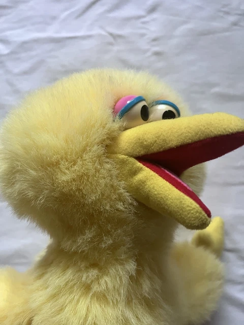 VINTAGE BIG BIRD Sesame Street Plush Toy 14 Inch Muppet Character £3.31 ...