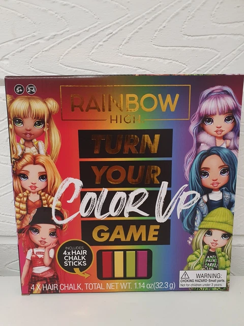 RAINBOW HIGH BOARD Game Turn Your Colour Up Newl Sealed £12.00 ...