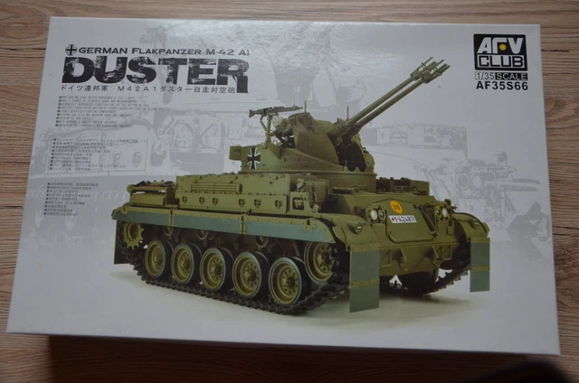 MODELLBAUSATZ 1-35 MILITÄR AFV CLUB 35S66 Flakpanzer M42 A1 Duster ...