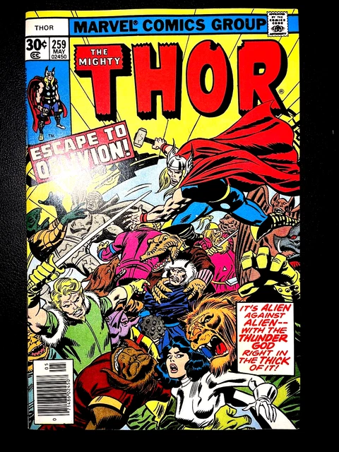 THOR #259 (5/77 9.4 ! non-CGC) SPIDEY/CAP/SIF ! ENCHANTERESSE/EXÉCUTEUR/KARNILLE ! EUR 11,70 ...