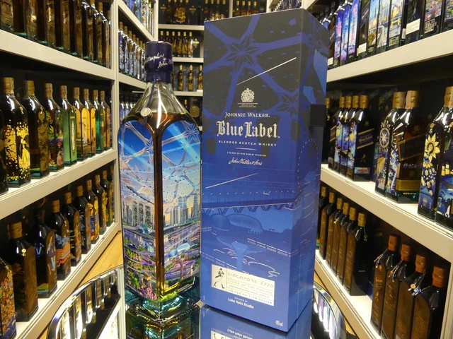 JOHNNIE WALKER BLUE Label Cities of Future Singapore 2220 Limited ...