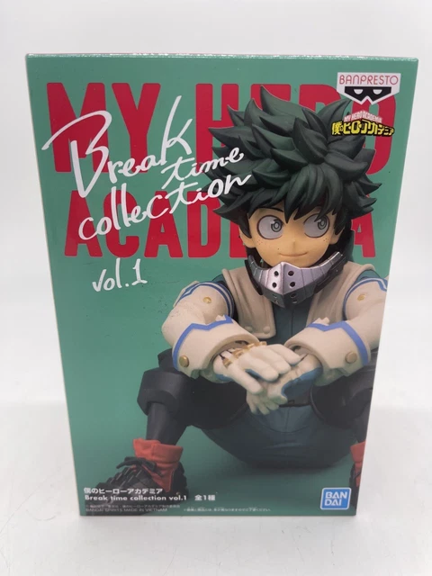 IZUKU MIDORIYA MY Hero Academia Break Time Collection Banpresto Figure ...