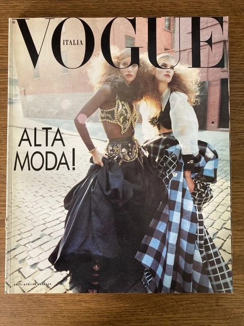 STEVEN MEISEL CHRISTY Turlington Demarchelier suppl ALTA MODA Vogue ...