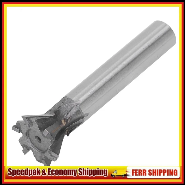 30MM 60 DEGREE Dovetail Cutter 6 Flute Carbide Milling Tool Straight ...