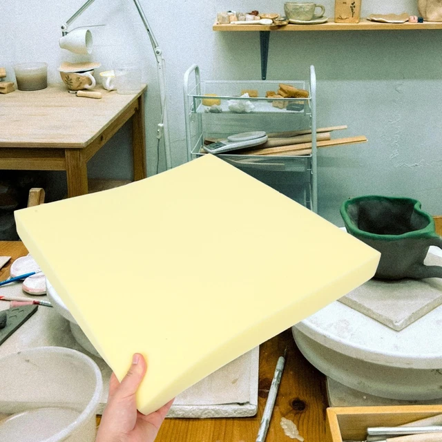 POTTERY SPONGE TABLE Mat Pottery Sponge Table Pad High-density ...