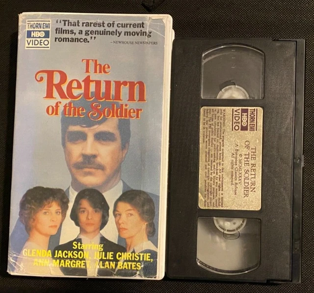 VHS THE RETURN Of The Soldier Julie Christie Ann-Margret Alan Bates ...