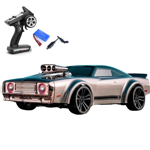 1/16 2.4G RC Muscle Car 4WD RC Drift Vehicle RC390 Brushed Motor ...