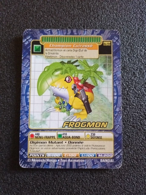CARTE CARD DIGIMON frogmon bo 194 EUR 10,00 - PicClick FR