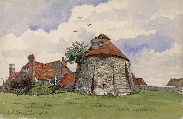 COLUMBARIUM AT PATCHAM Sussex - Watercolour Painting - James Foster ...