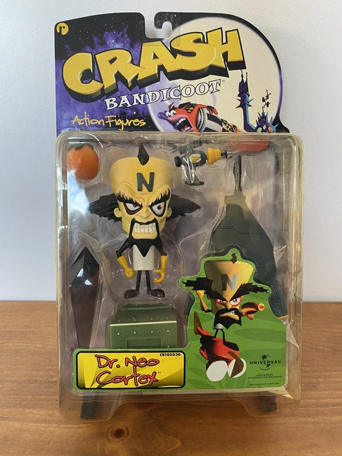 CRASH BANDICOOT DR Neo Cortex ReSaurus Action Figure Japan Variant 1998 ...