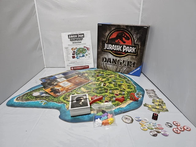 RAVENSBURGER JURASSIC PARK Danger Adventure Strategy Board Game 2018 Complete £12.05 - PicClick UK