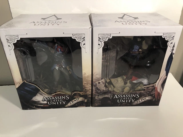 ASSASSINS CREED UNITY Arno And Elise Figures By Purearts And Ubisoft ...