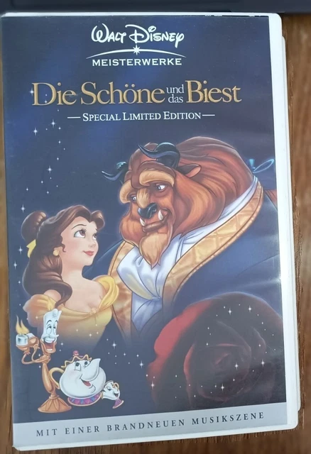 VHS | DISNEYS DIE SCHÖNE UND DAS BIEST - Special Limited Edition m. Hologramm £26.14 - PicClick UK
