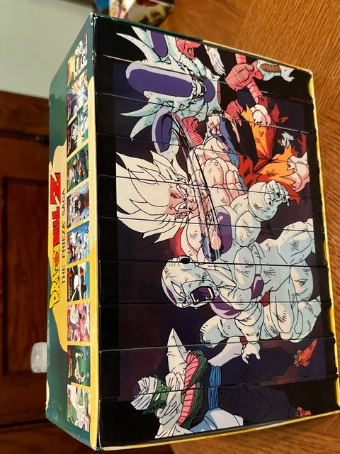 DRAGON BALL Z Frieza Saga VHS Box Set UNCUT Rare Collectible DBZ Tapes ...