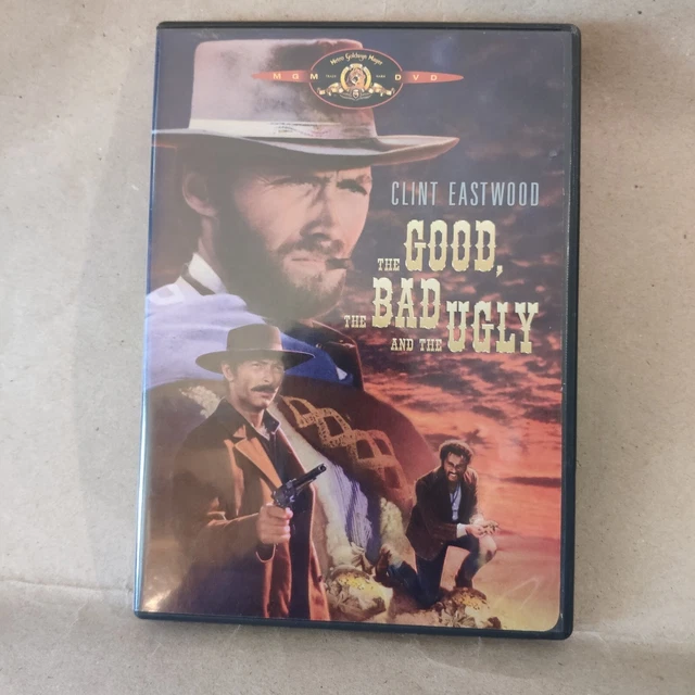 THE GOOD BAD Ugly DVD Movie Clint Eastwood MGM Film Spaghetti Western ...