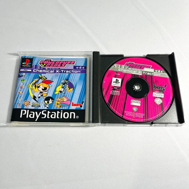 The Powerpuff Girls Chemical X Traction Ps1 Playstation One Game